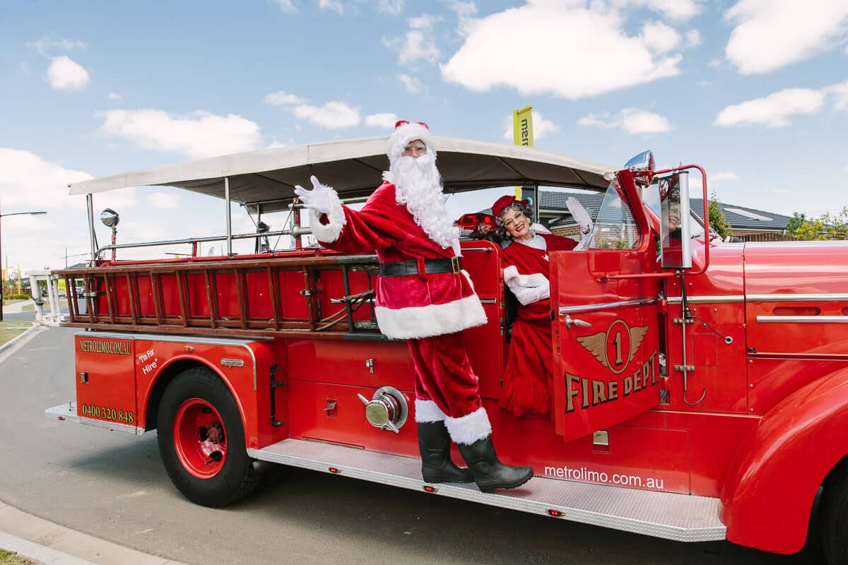 Santa Photos from Community BBQ | Merrifield Melbourne