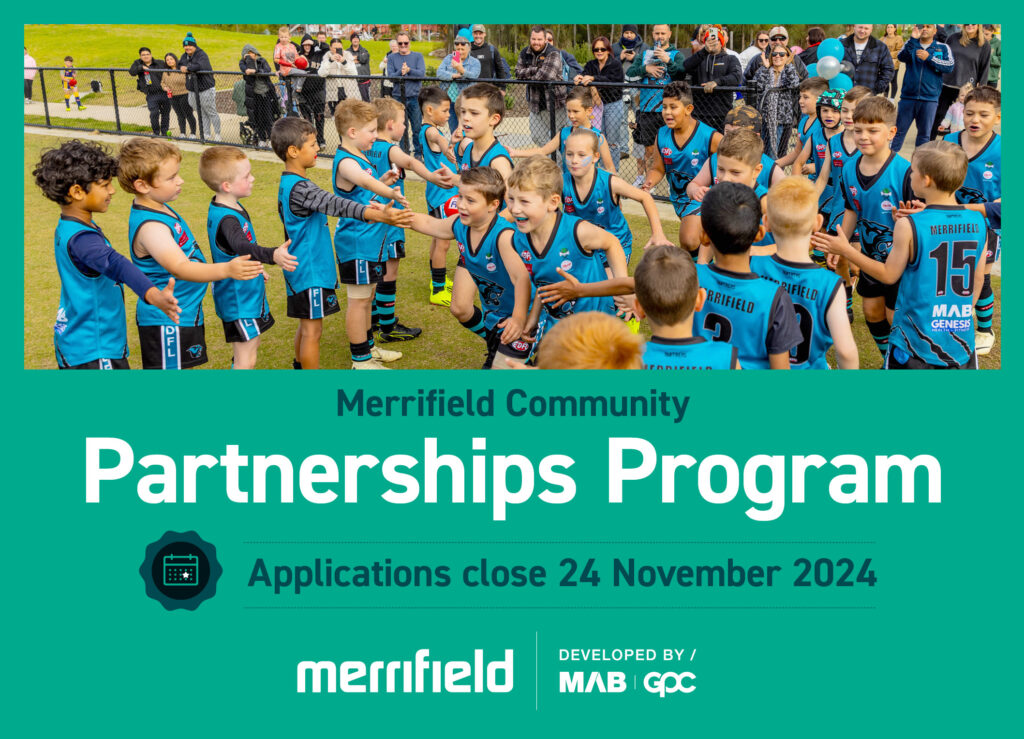 Merrifield Community Partnerships Program is Back! | Merrifield Melbourne